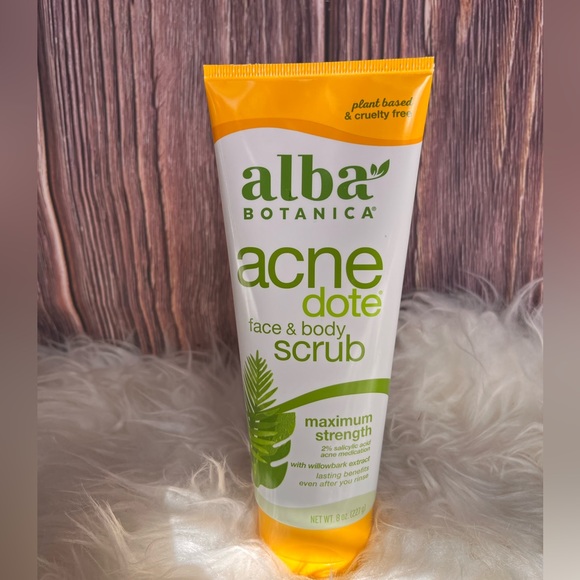 Skincare | Alba Acne Face And Body Scrub | Poshmark